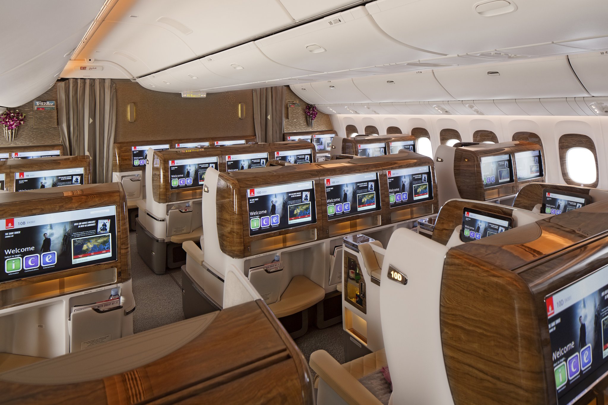 Emirates' New Cabins Will Make You Feel Like You're Literally in Outer ...